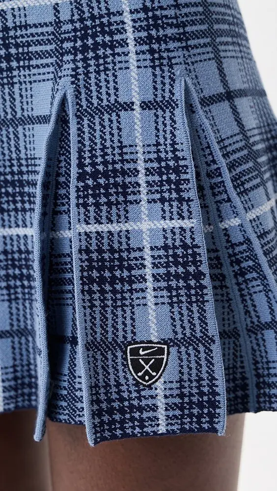 Nike Plaid Pleated Skirt