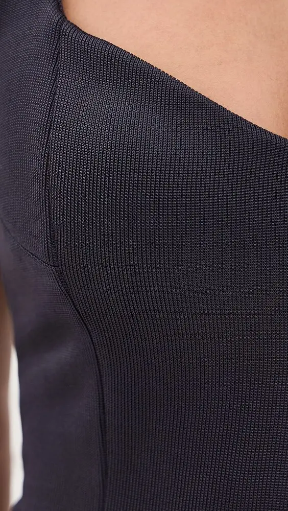 Balmain Bodycon Compact Jersey Knee Length Dress