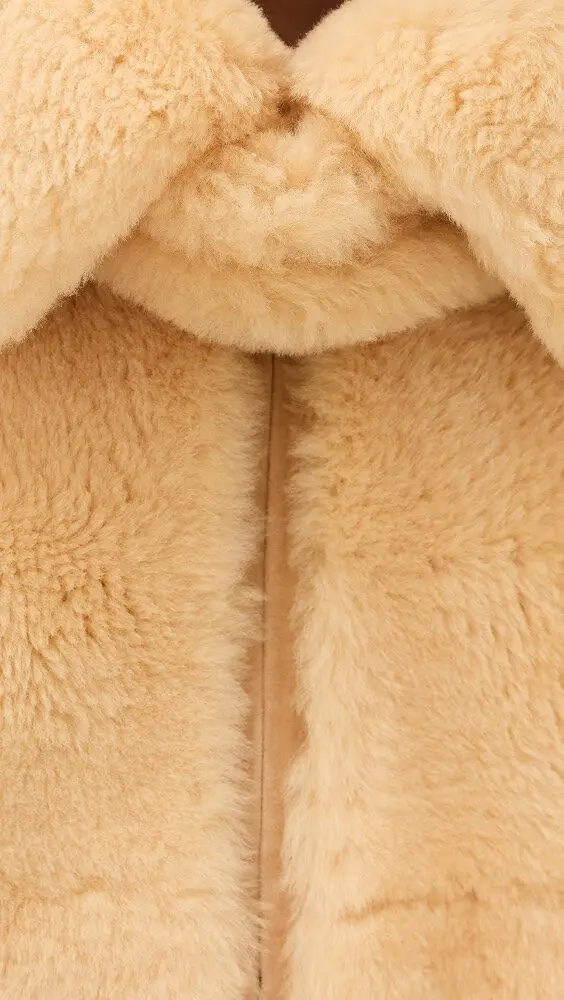 Helmut Lang Shearling Bomber Jacket