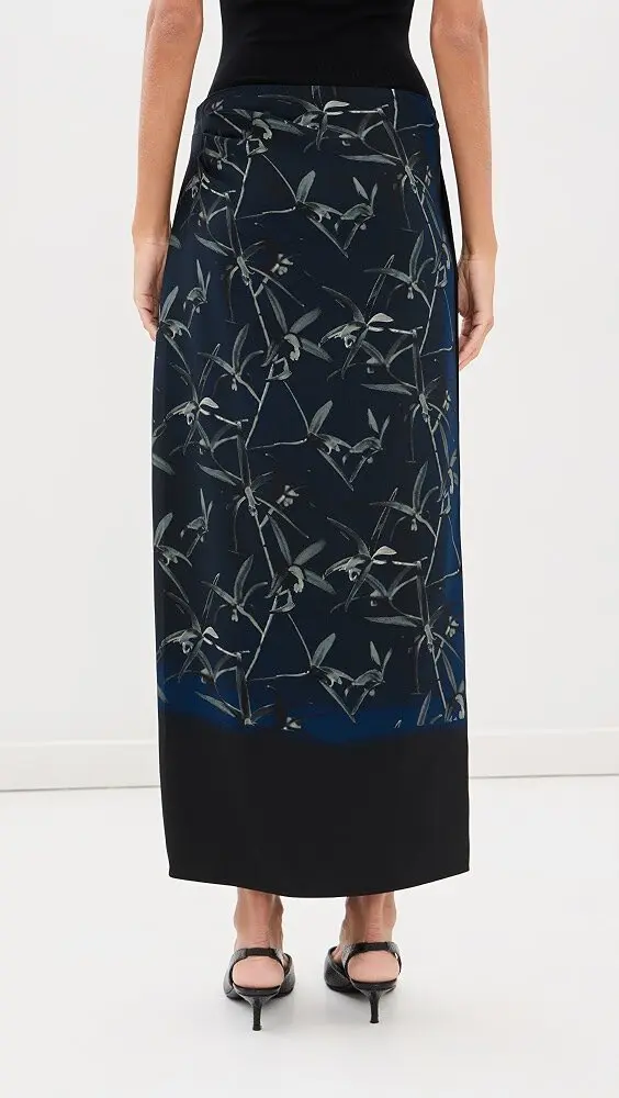Proenza Schouler Anais Printed Skirt