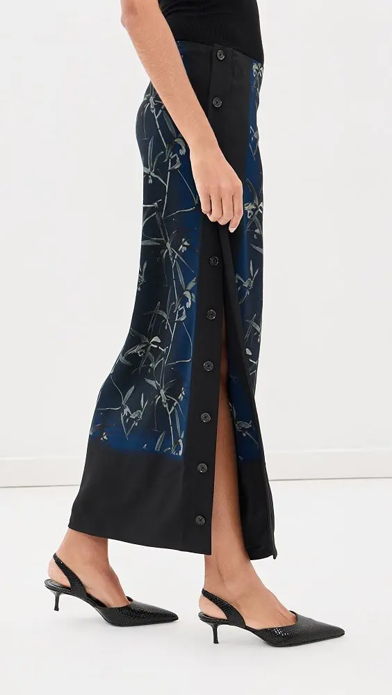 Proenza Schouler Anais Printed Skirt