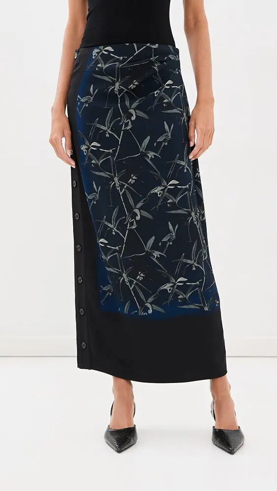 Proenza Schouler Anais Printed Skirt