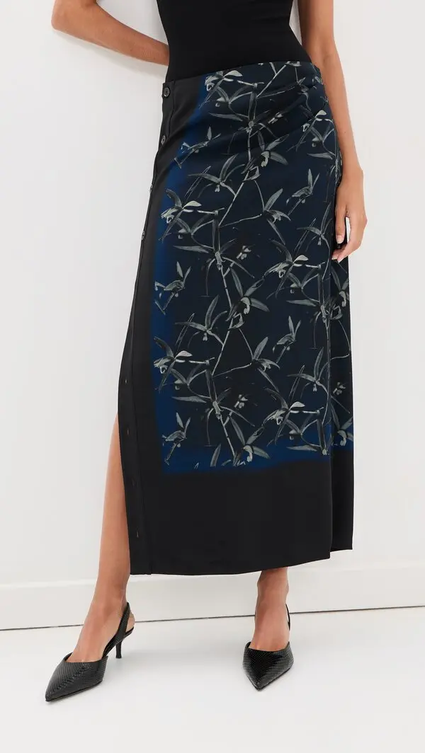 Proenza Schouler Anais Printed Skirt