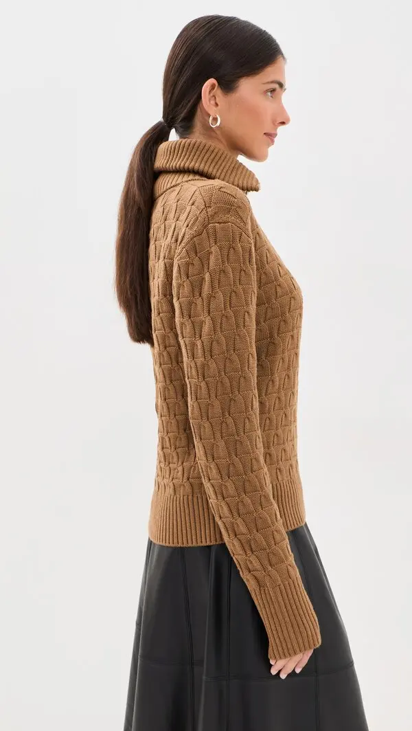 WALES BONNER Acoustic Pullover - Caramel