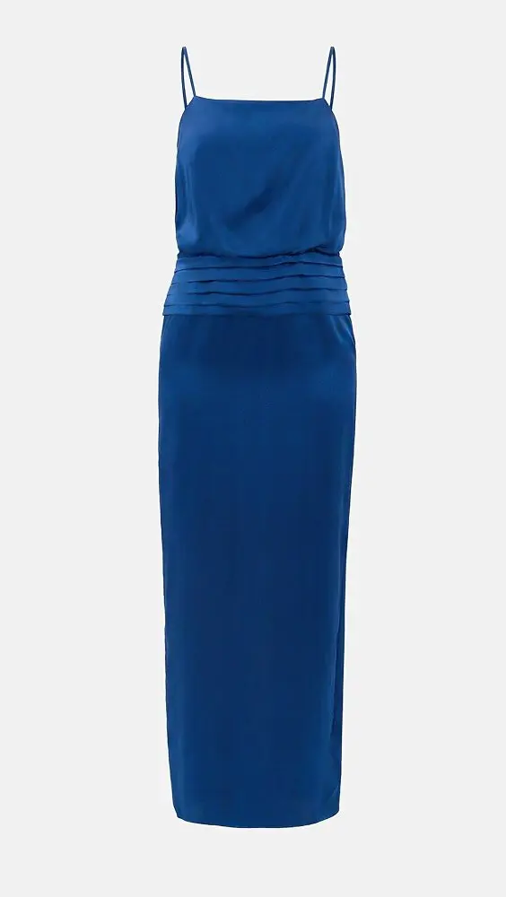 REFORMATION Ofelia Silk Maxi Dress - Caspian