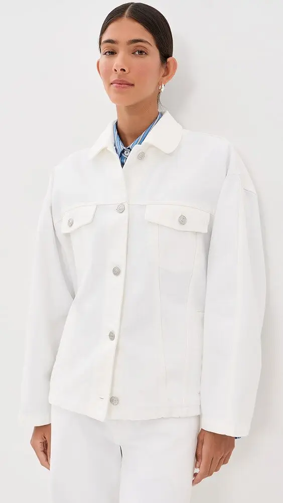 Marni Denim Jacket - Stone White