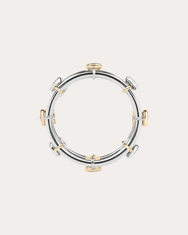 CHELSEA GABRIELLE Diamond Momentum Infinite Ring