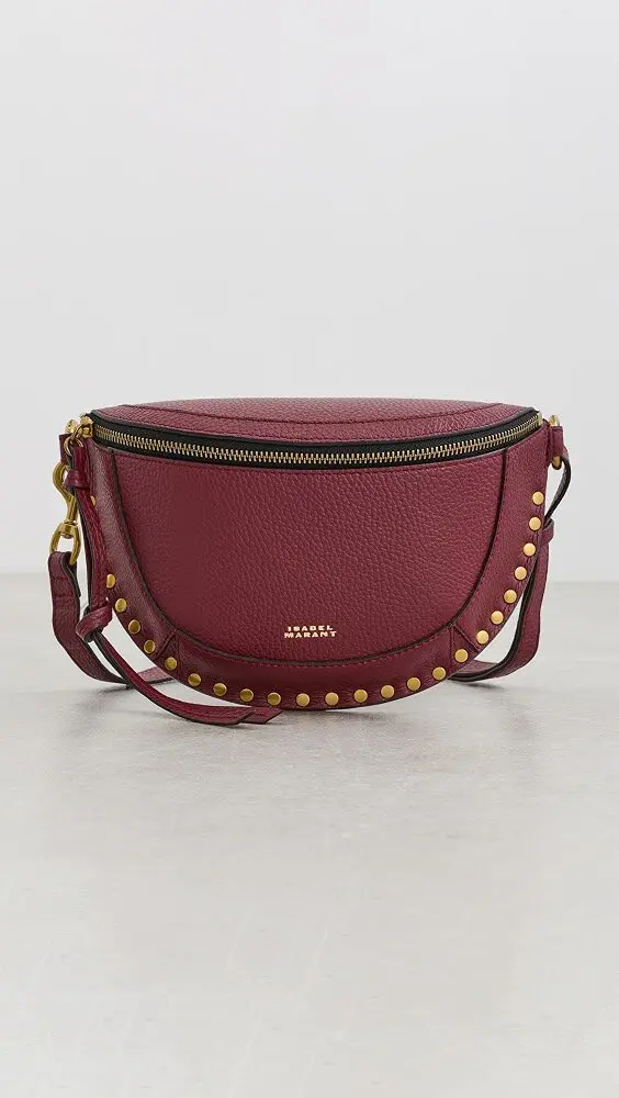 Isabel Marant Étoile Skano Belt Bag - Dark Red