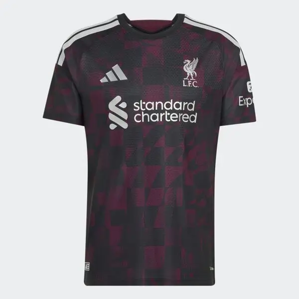 Adidas Liverpool Fc 26/27 Third Jersey Authentic - Black