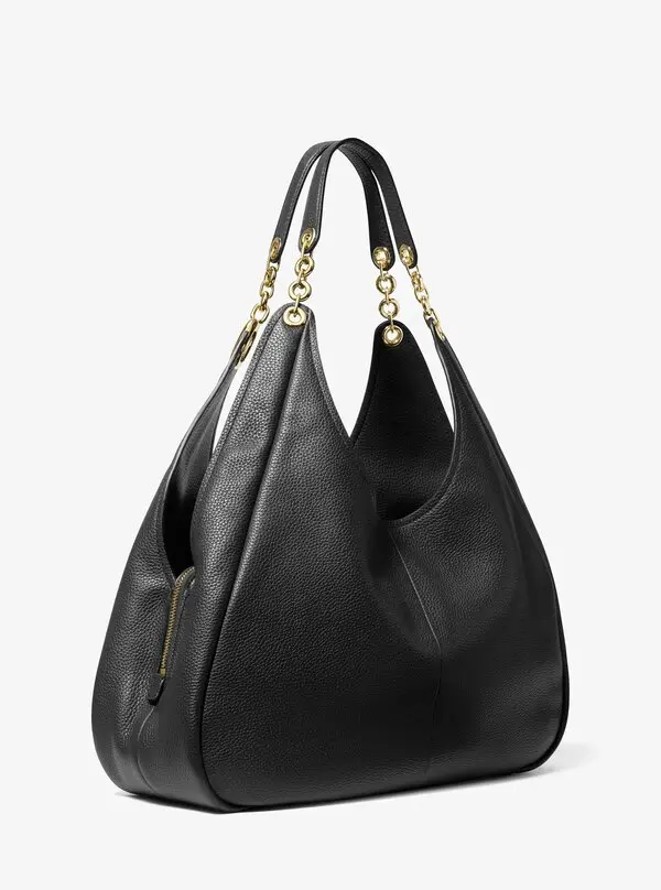 Michael Kors Ellie Large Pebbled Leather Shoulder Bag
