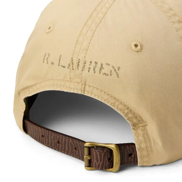 Ralph Lauren Crest-embroidered Twill Ball Cap