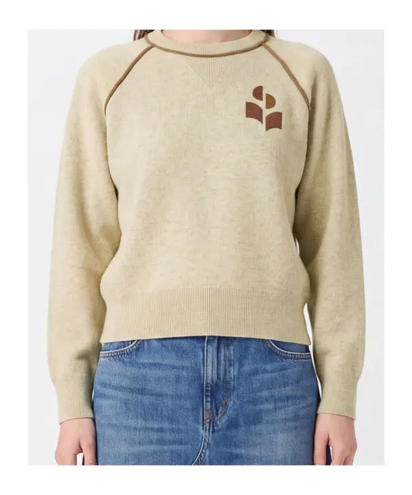 Isabel Marant Étoile Loriby Logo Knitted Sweater