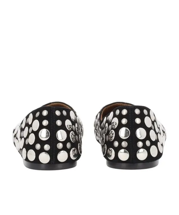 Khaite Ballet Flats With Metal Rivets