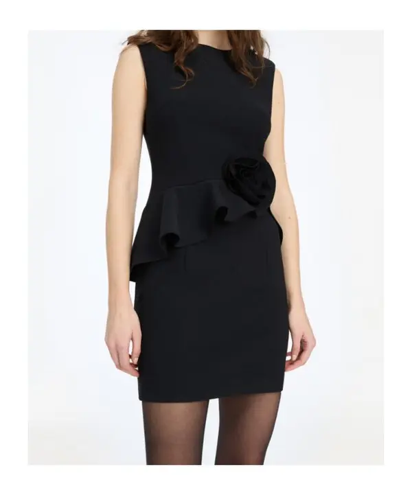 ROTATE BY BIRGER CHRISTENSEN Rose Peplum Mini Dress