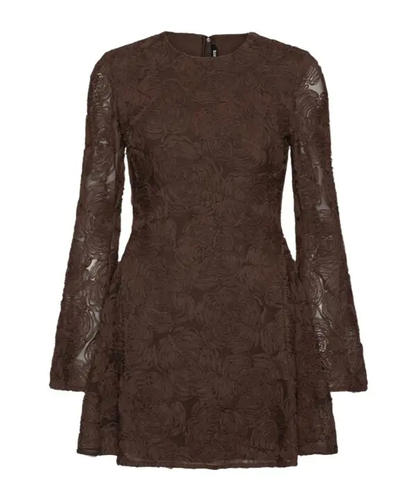 ROTATE BY BIRGER CHRISTENSEN Mini Dress - Brown