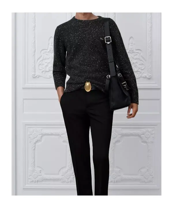 Dior Sweater With Embroidery, Relaxed Fit
