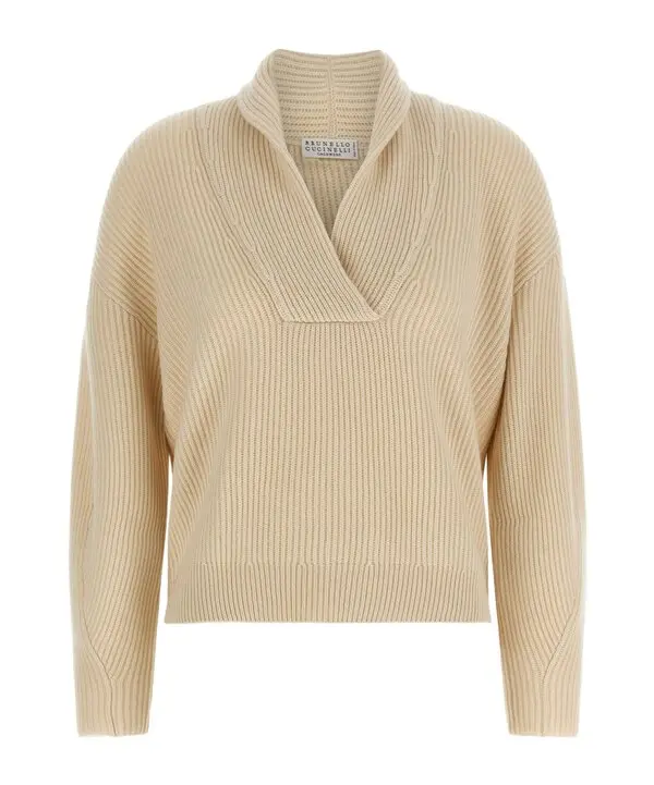 Brunello Cucinelli Shawl Collar Sweater - No