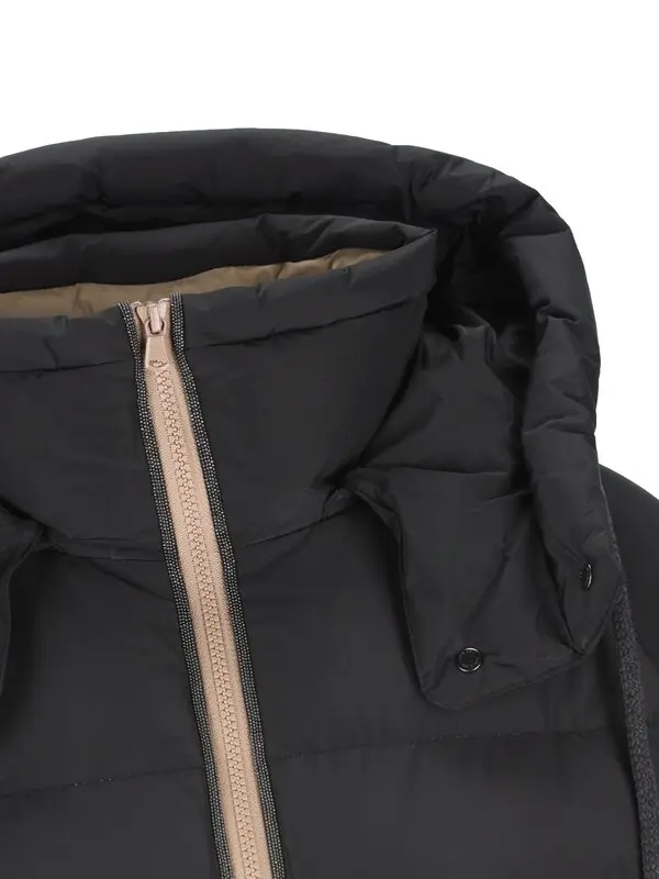 Brunello Cucinelli Quilted Hooded Jacket
