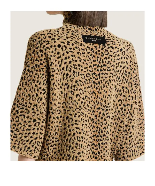 Givenchy Top In Leopard Jacquard