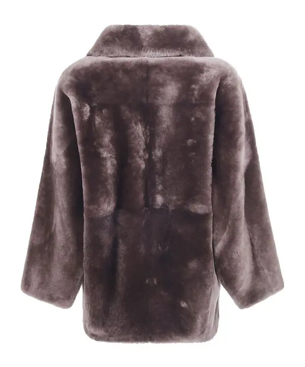 BLANCHA Straight Merino Shearling Jacket