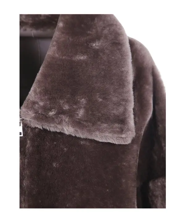 BLANCHA Straight Merino Shearling Jacket