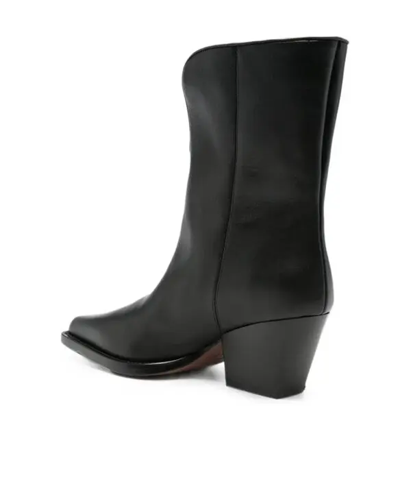 Paris Texas Pointed-toe Leather Ankle Boots