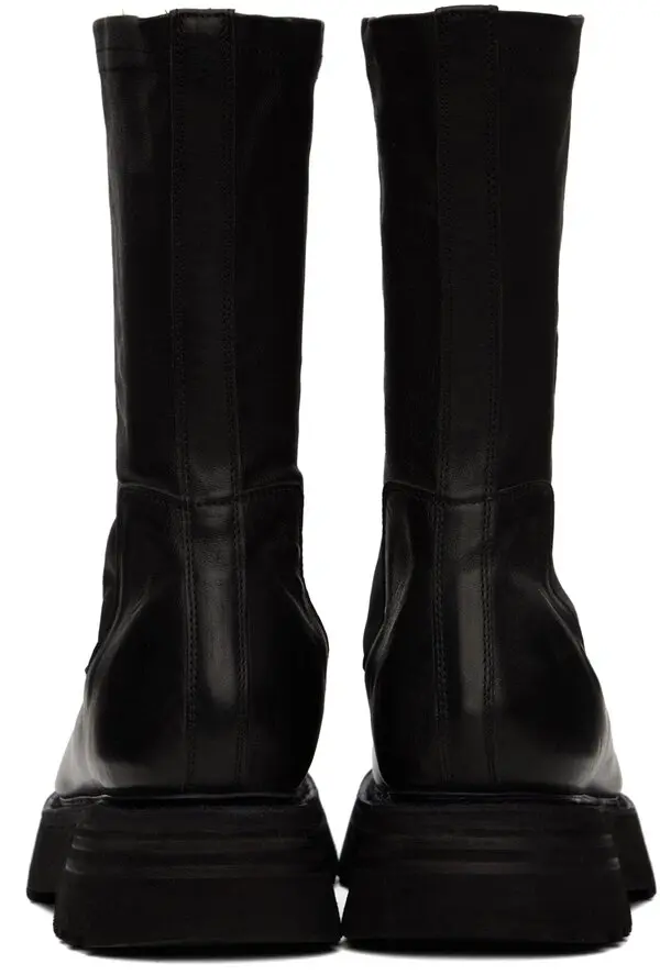Guidi Platform Leather Boots
