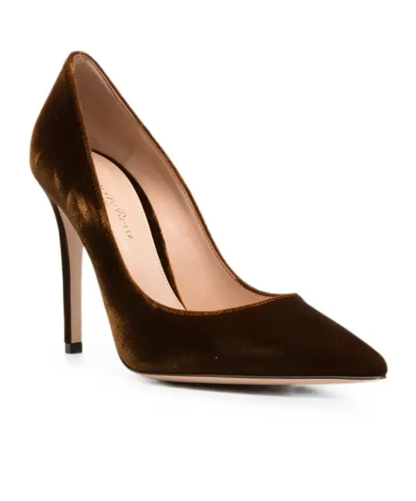 GIANVITO ROSSI Pointed-toe Stiletto Heel Pumps