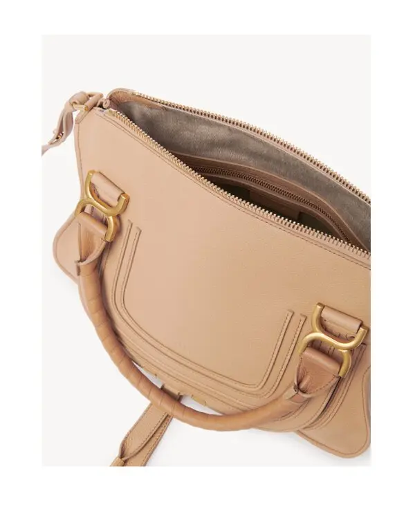 Chloé Marcie Foldover Tote Bag - Nude