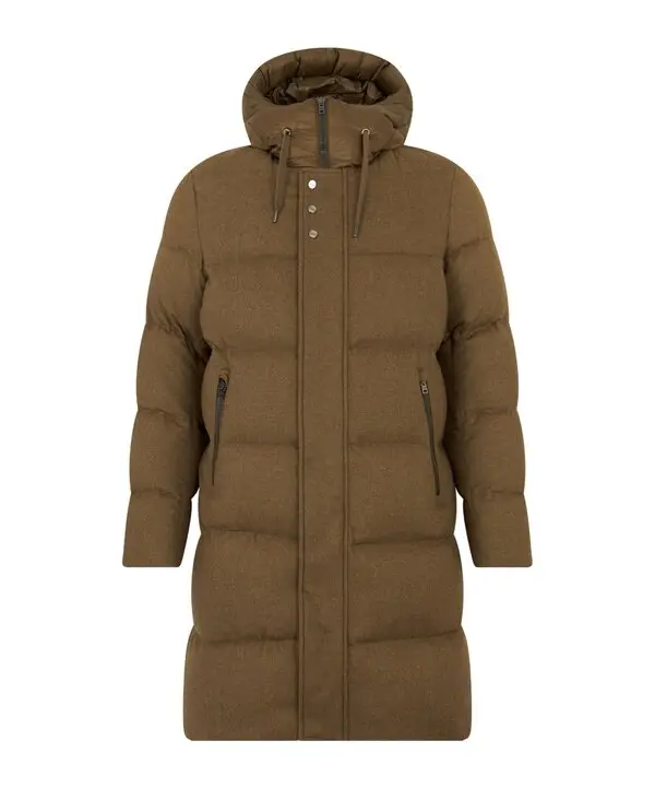Herno Drawstring Hooded Down Coat