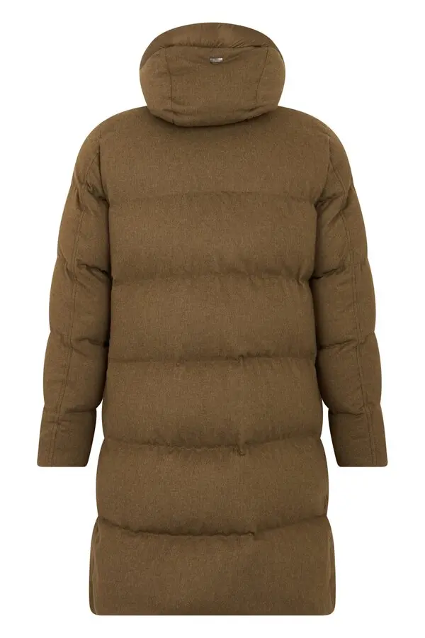 Herno Drawstring Hooded Down Coat