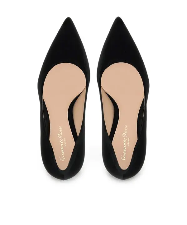 GIANVITO ROSSI 85 Stiletto Pumps - Black