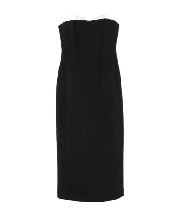 Simkhai Two-tone Midi Dress - Black