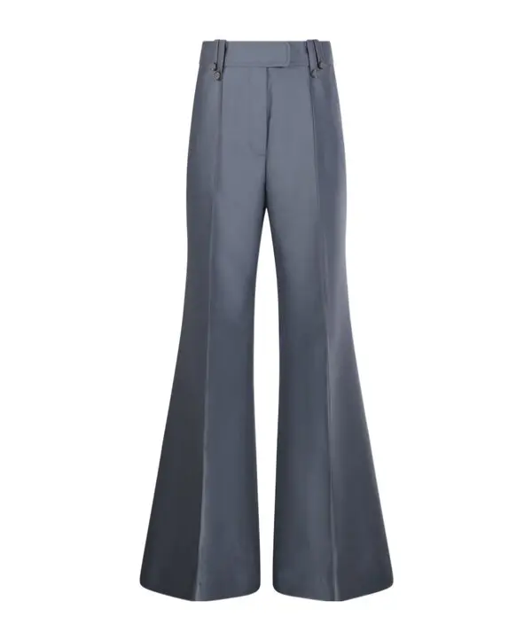 Zimmermann Valiant Structured Flare Pants - Gray