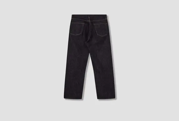 A.PRESSE Washed Wide-leg Jeans