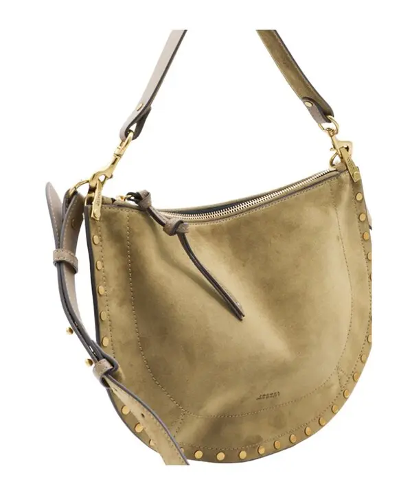 Isabel Marant Étoile Studded Suede Shoulder Bag