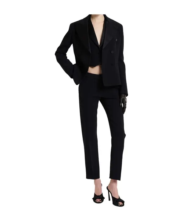 Ermanno Scervino Cady Boxy Smoking Jacket