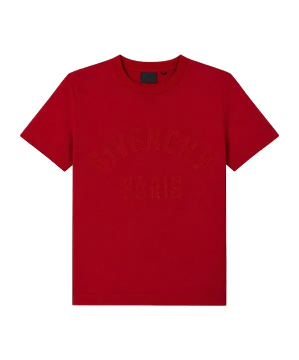 Givenchy Logo-embroidered T-shirt - Red