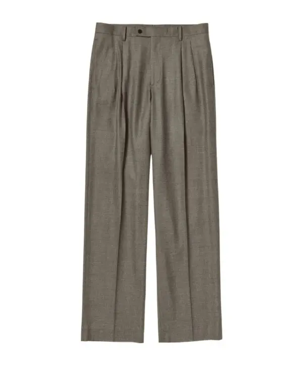 Auralee Logo Casual Pants