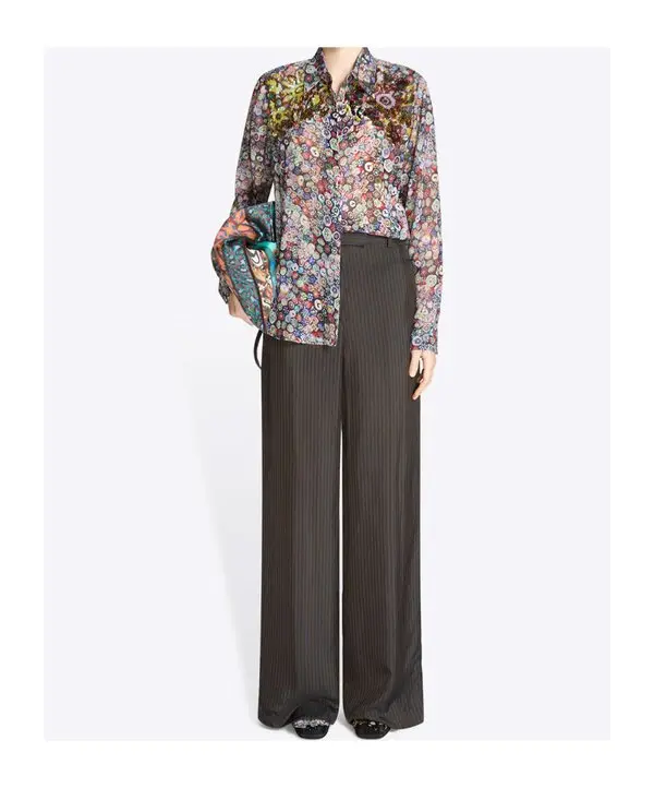 Dries Van Noten Long-sleeved Printed Shirt - Multi