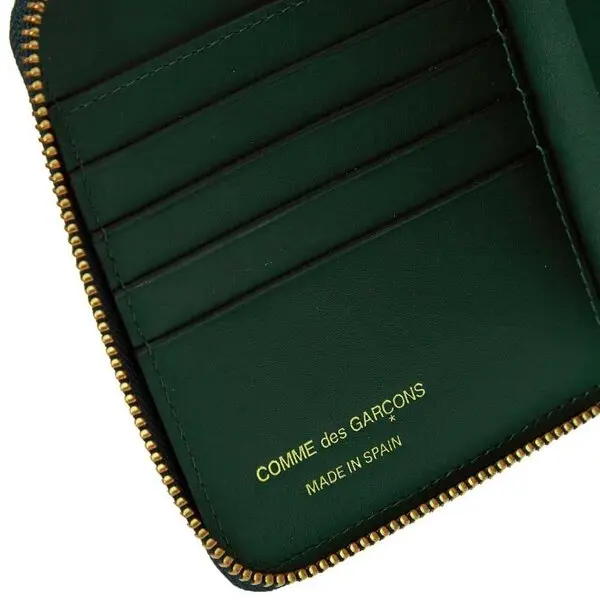 Comme Des Garçons Zip-around Closure Leather Wallet