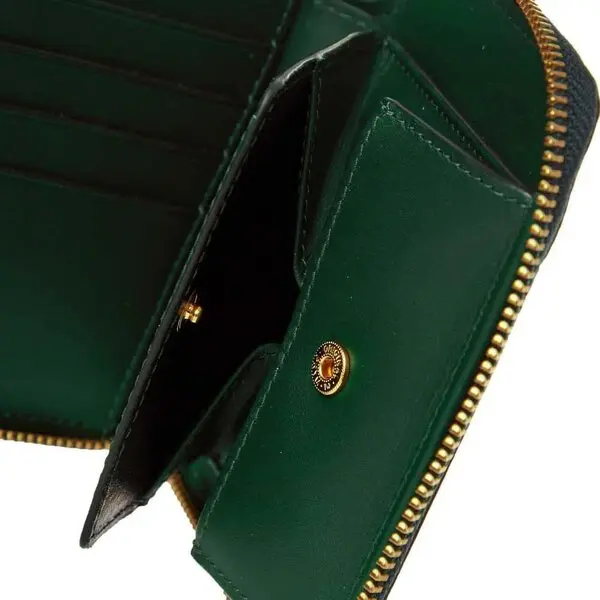 Comme Des Garçons Zip-around Closure Leather Wallet