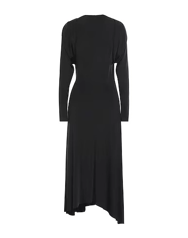 Isabel Marant Étoile Midi Dress With Asymmetrical Hem And Draped Neckline