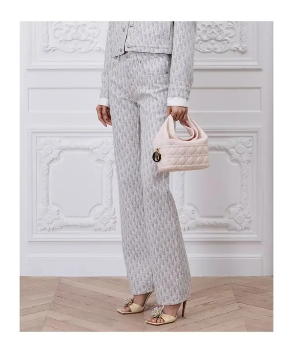 Dior Regular-fit Jeans With Oblique Motif