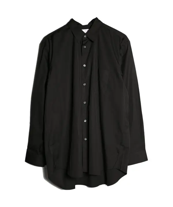 Comme Des Garçons Long-sleeved Buttoned Shirt