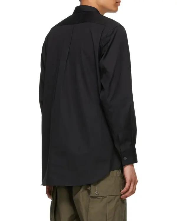 Comme Des Garçons Long-sleeved Buttoned Shirt