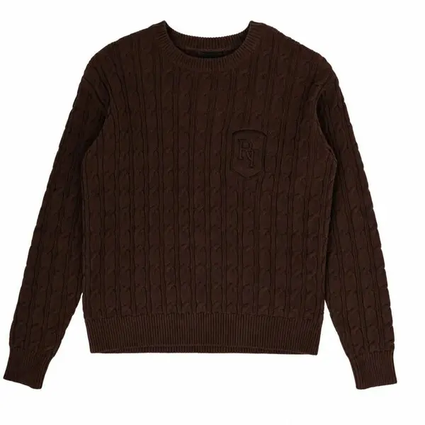 RAVE ON TREND Cable Knit Sweater