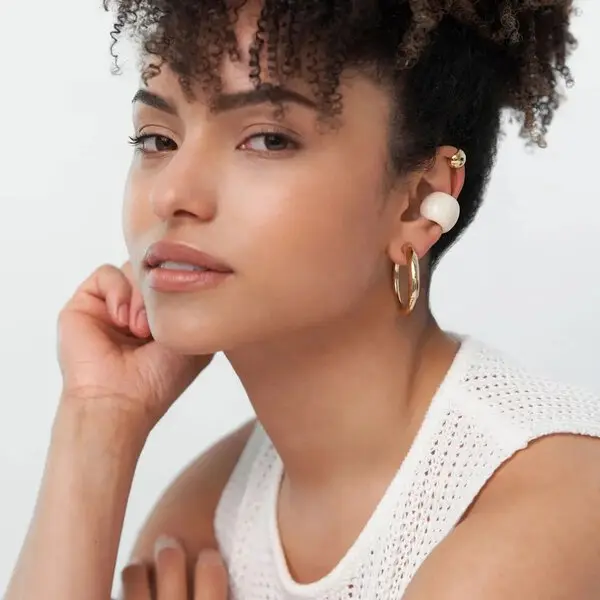 SOPHIE BLAKE Pearl Ear Cuff - Lapis