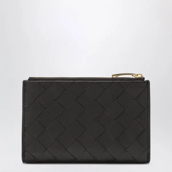 Bottega Veneta Fondant Medium Bi-fold Wallet In Intrecciato