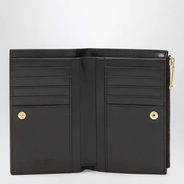 Bottega Veneta Fondant Medium Bi-fold Wallet In Intrecciato